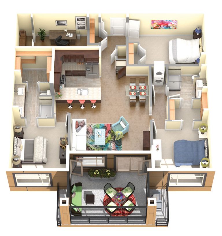 3 Bedroom + Den Plans | Yorkson Downs | New Luxury Condos in Langley BC